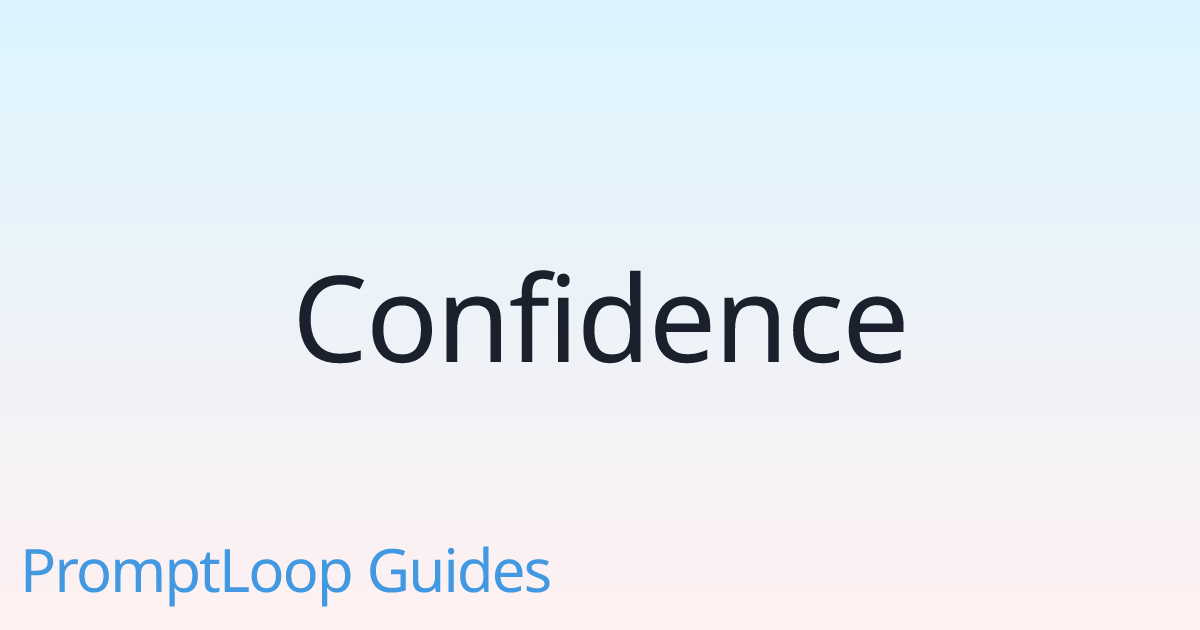 Confidence
